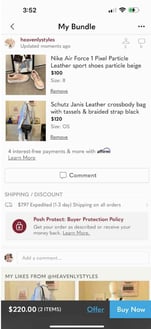 Poshmark Bundles: How to Create a Bundle For Someone on Poshmark